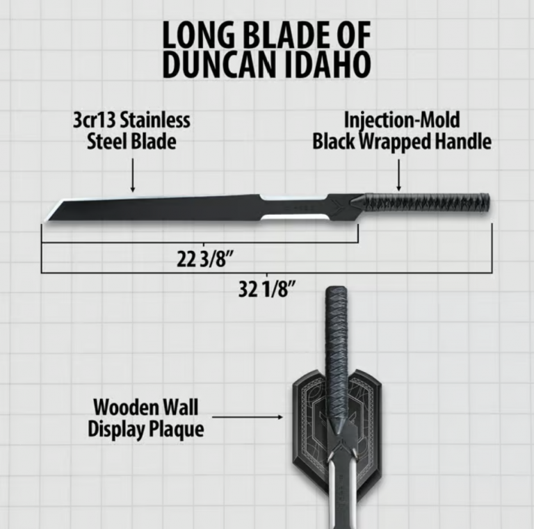Long Blade of Swordmaster Duncan Idaho – Castle Kon